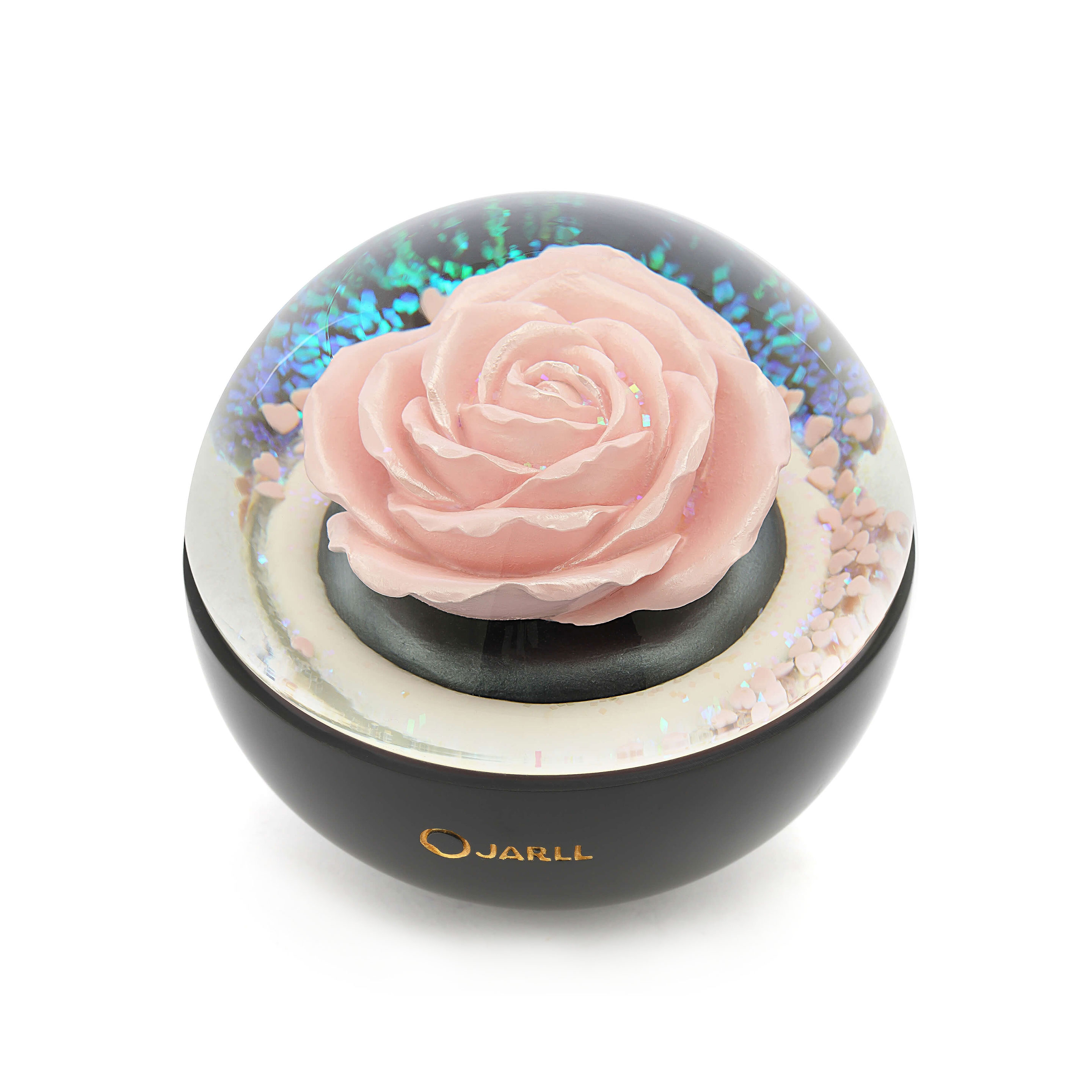 搖曳中的愛(粉) 水晶球擺飾 禮物 | 讚爾藝術 JARLL ART