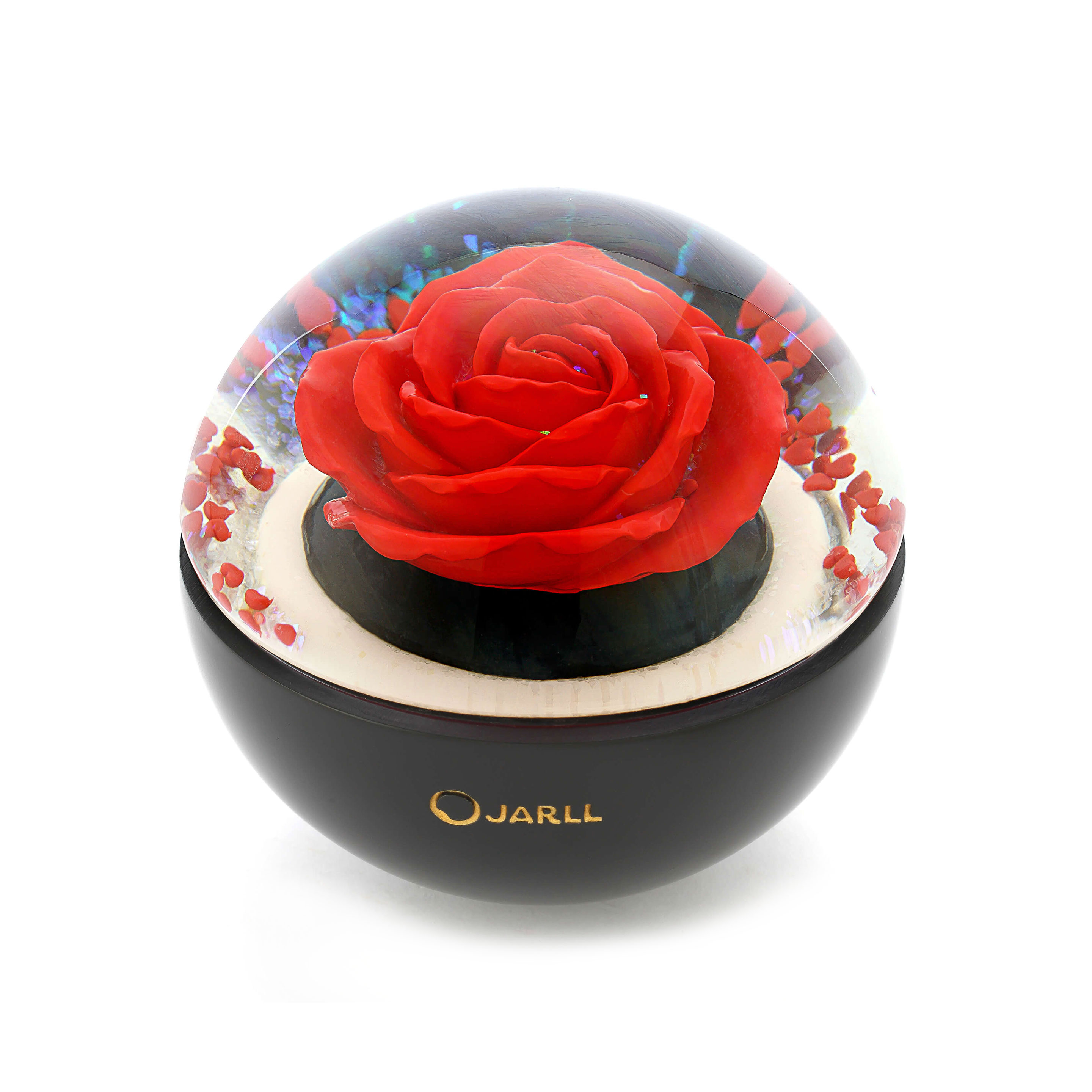 搖曳中的愛(紅) 水晶球擺飾 禮物 | 讚爾藝術 JARLL ART