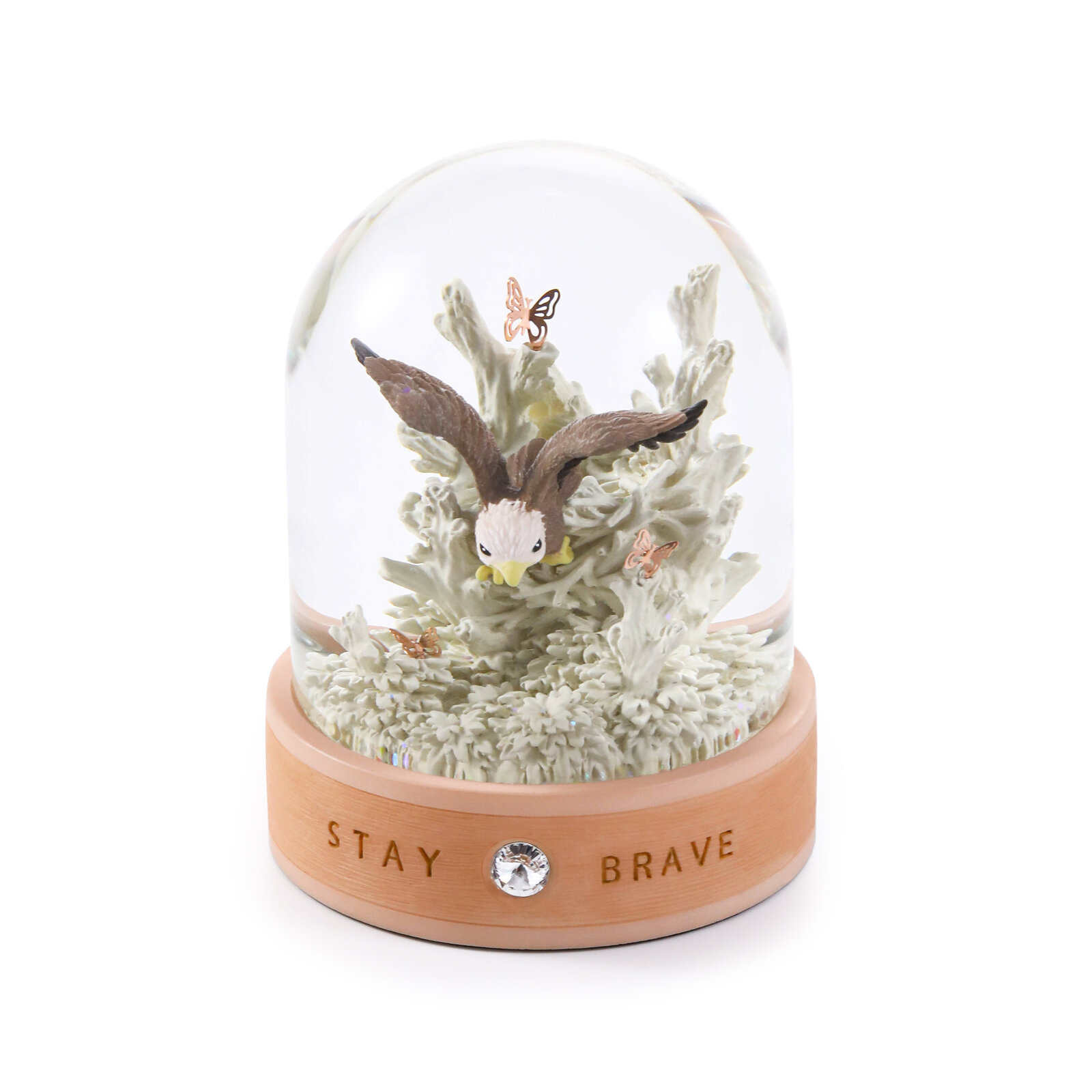 心靈守護神系列-Stay brave 玻璃罩擺件 禮物 | 讚爾藝術 JARLL ART