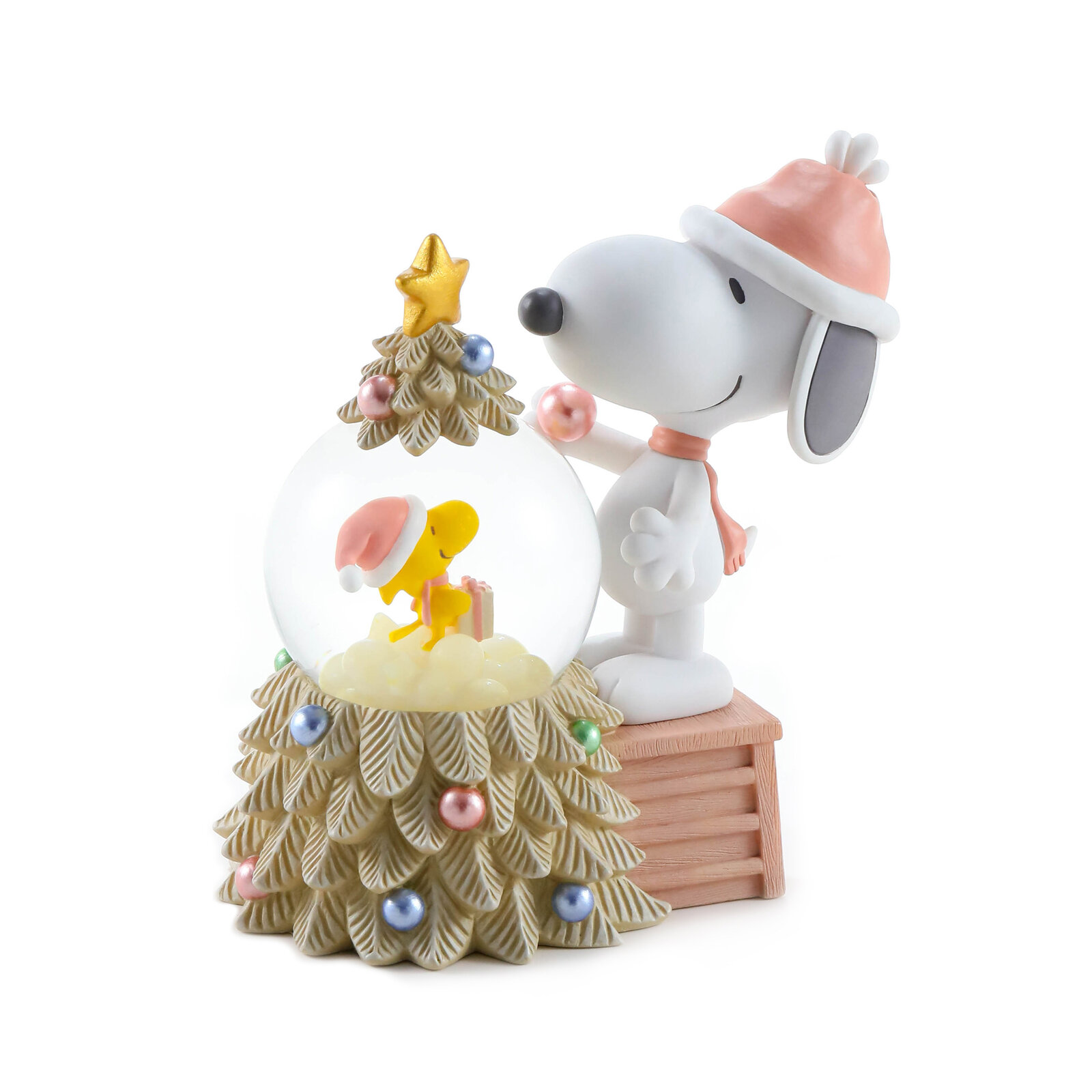 Snoopy史努比亮丽圣诞节(淡彩) 水晶球摆件 聖誕禮物 | 赞尔JARLL品牌官方网站