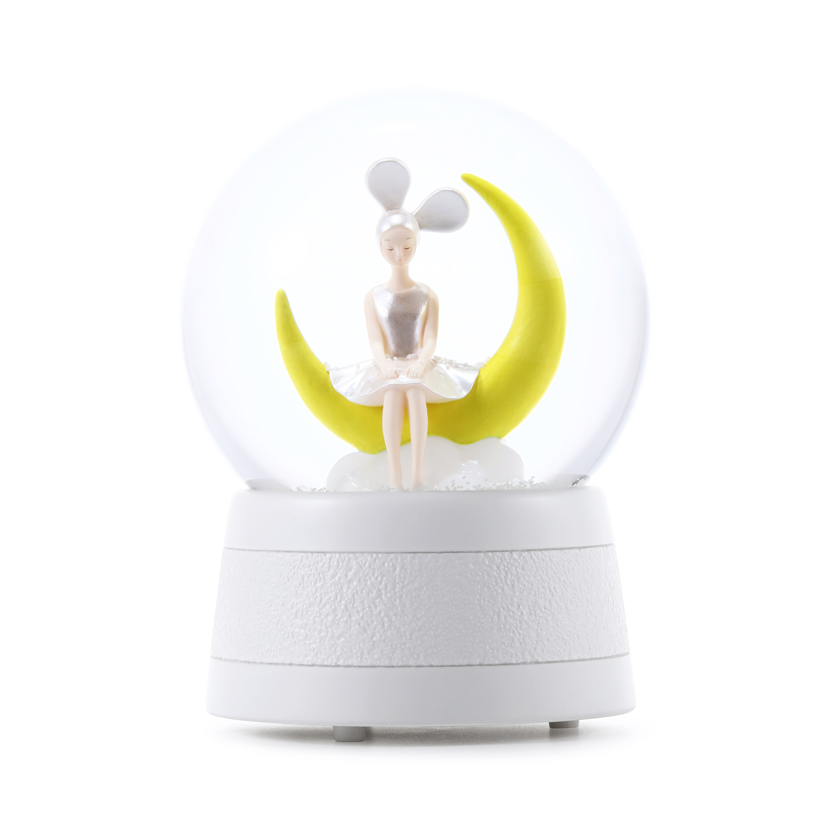 然女孩登月燈光 水晶球擺飾 禮物 | 讚爾藝術 JARLL ART