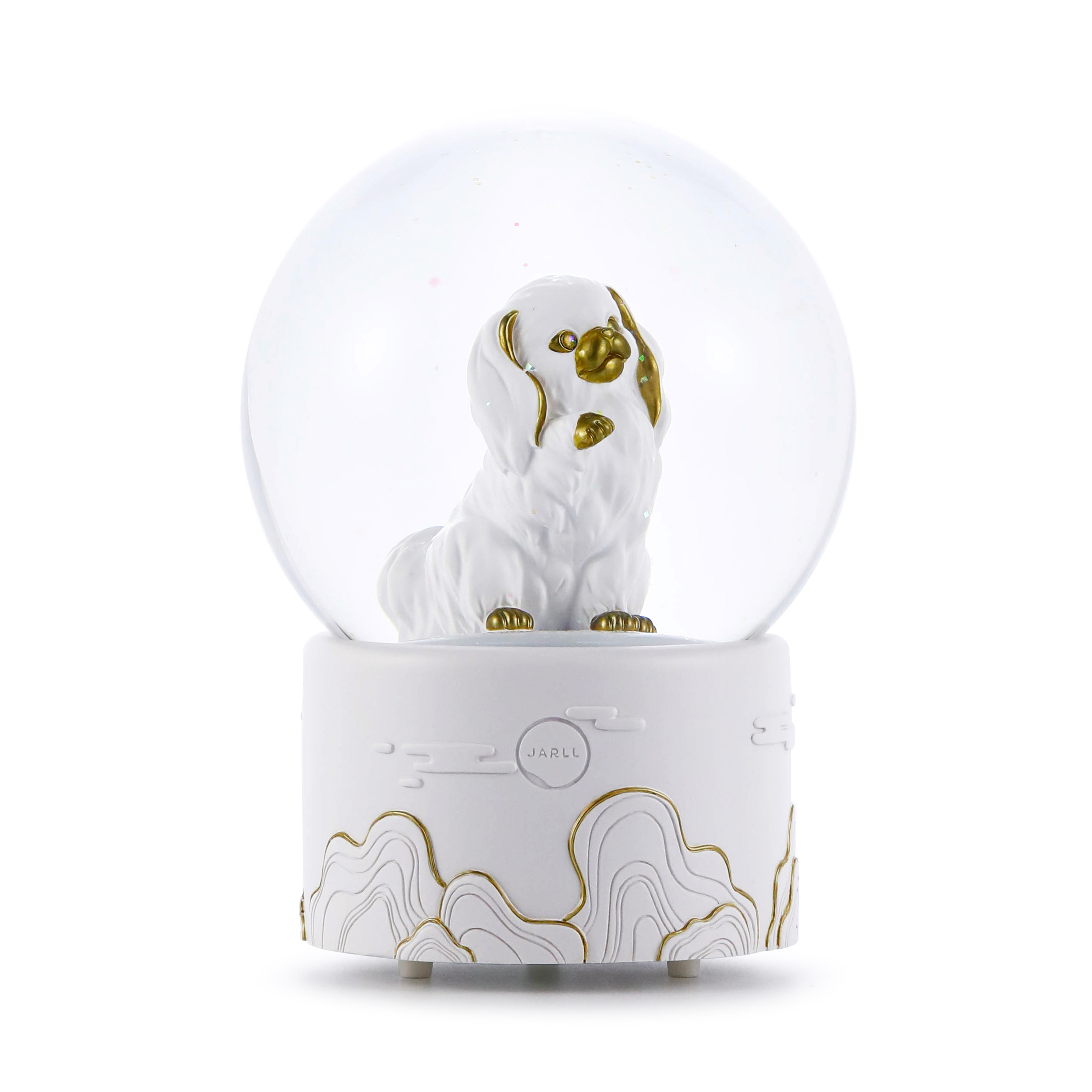 十二生肖-山水狗 水晶球音乐盒 禮物 | 赞尔JARLL品牌官方网站